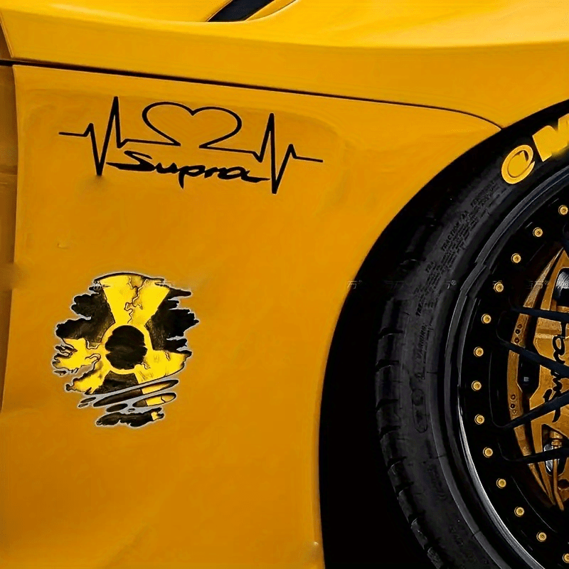 Car Nuclear Umbrella Resident Sticker Metal Emblem - Temu Australia