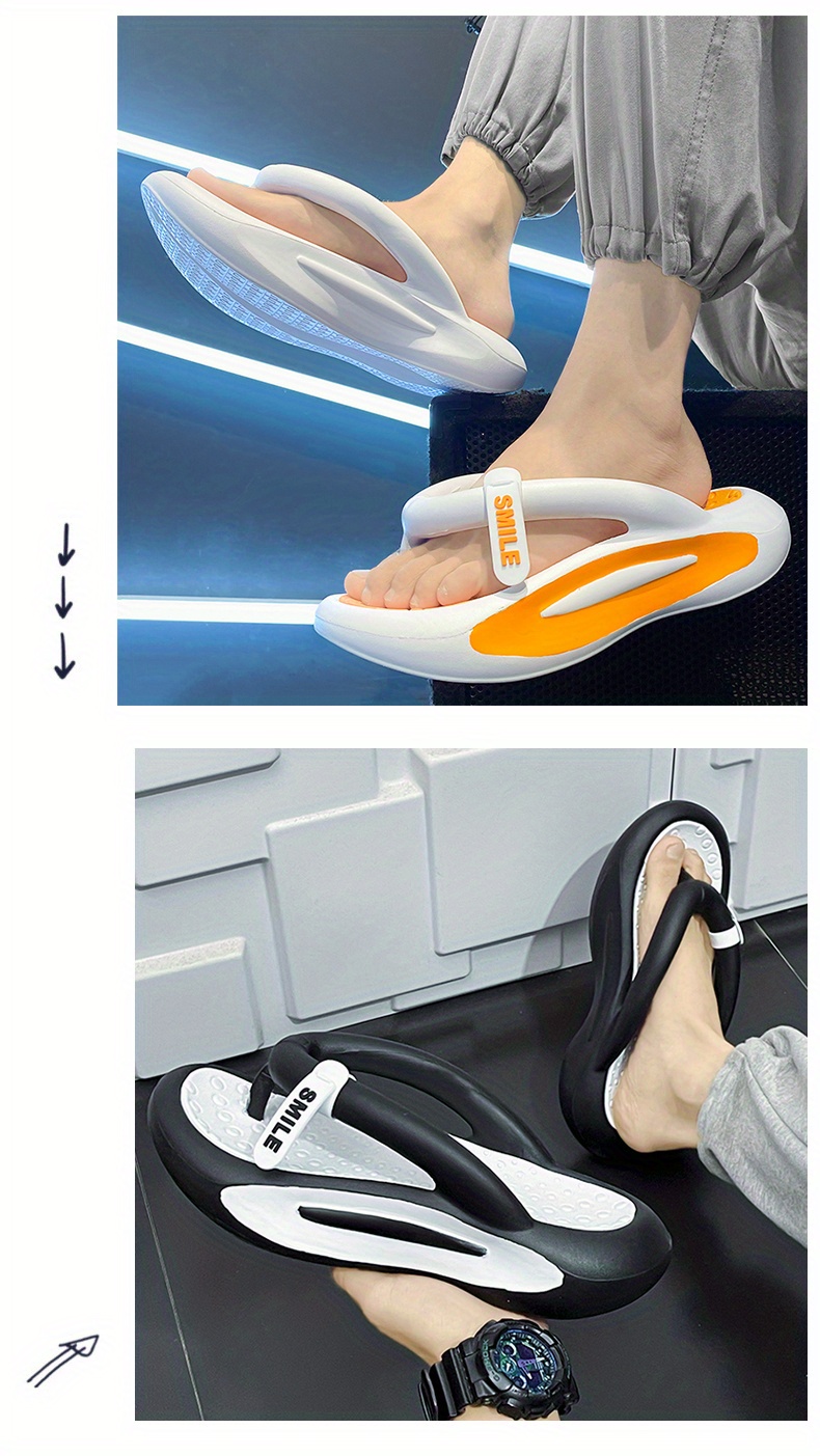 Mens Flip Flops Arch Support Summer Shock Absorption - Temu New Zealand