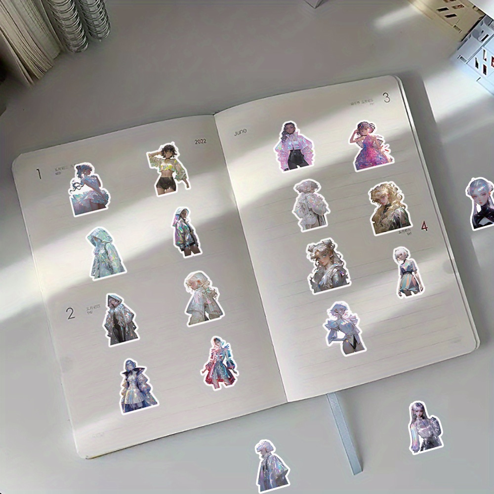 Cool Laser Cartoon Graffiti Stickers Phone Guitar Laptop - Temu Canada