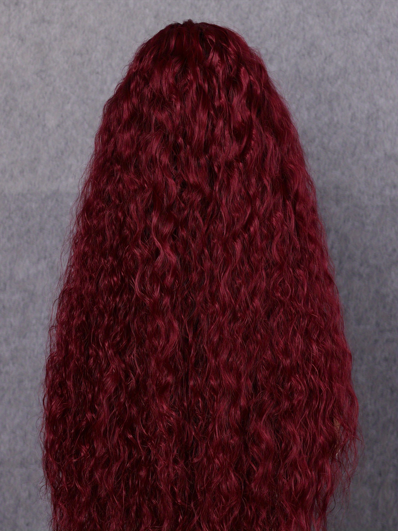 99j Burgundy Lace Wig Long Hairline Wig Daily - Temu Canada