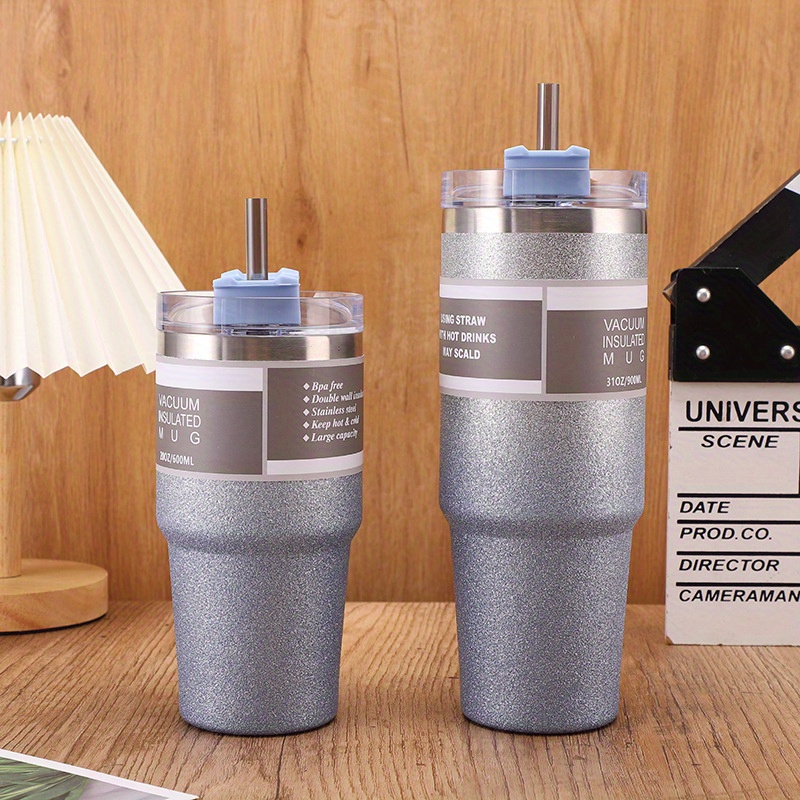 304 stainless steel double layer insulated cup car mounted - Temu Canada