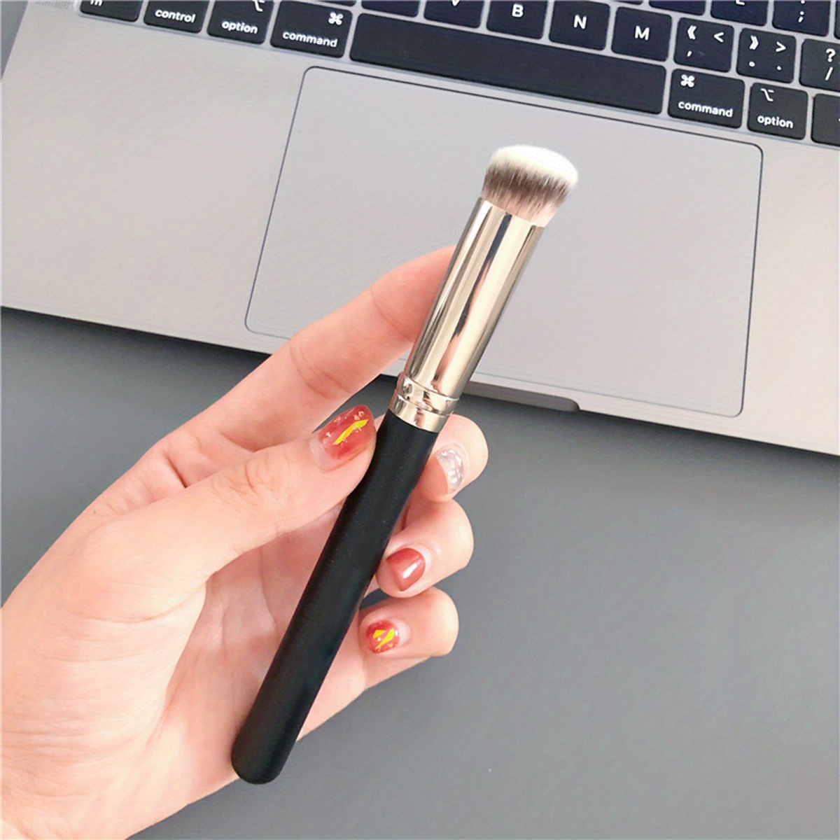 Small Makeup Foundation Brush Concealing Blending Setting - Temu ...