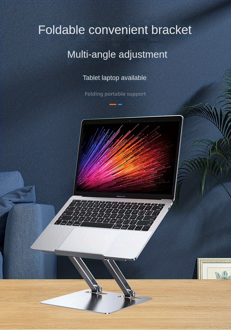 Rotating Laptop Stand Computer Cooling Stand Aluminum Alloy - Temu