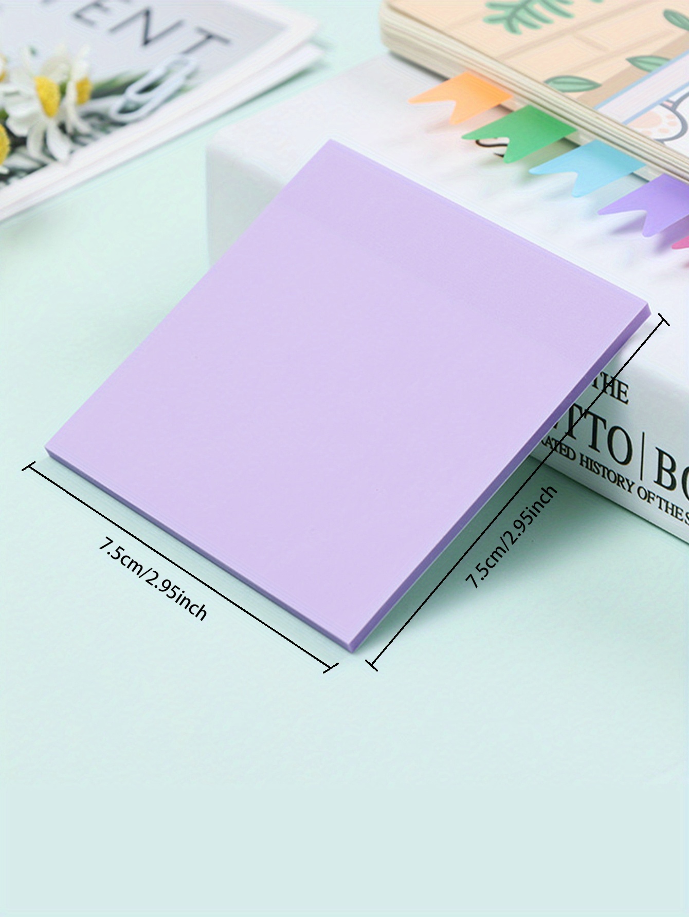 square transparent sticky notes school - Temu Canada