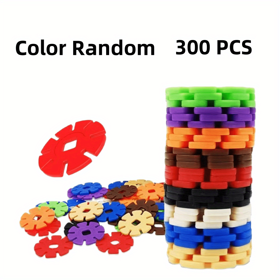 Snowflake Blocks Assembled Assembled Plastic Toys Blocks - Temu Australia