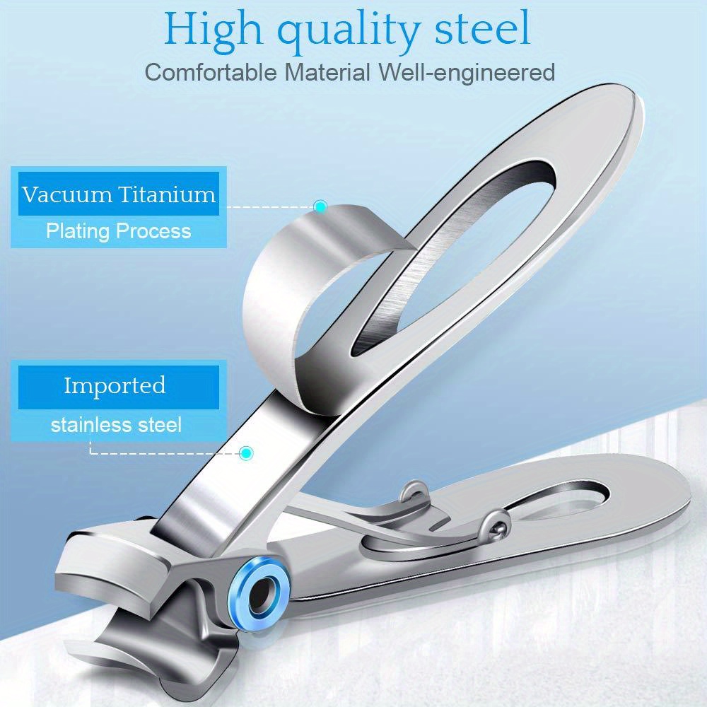 Nail Clippers For Thick Nails Pretty Diva Wide Jaw Opening Oversized ...