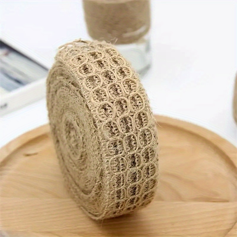 Diy Jute Lace Webbing Coarse Hemp Rope Weaving One Roll - Temu United ...