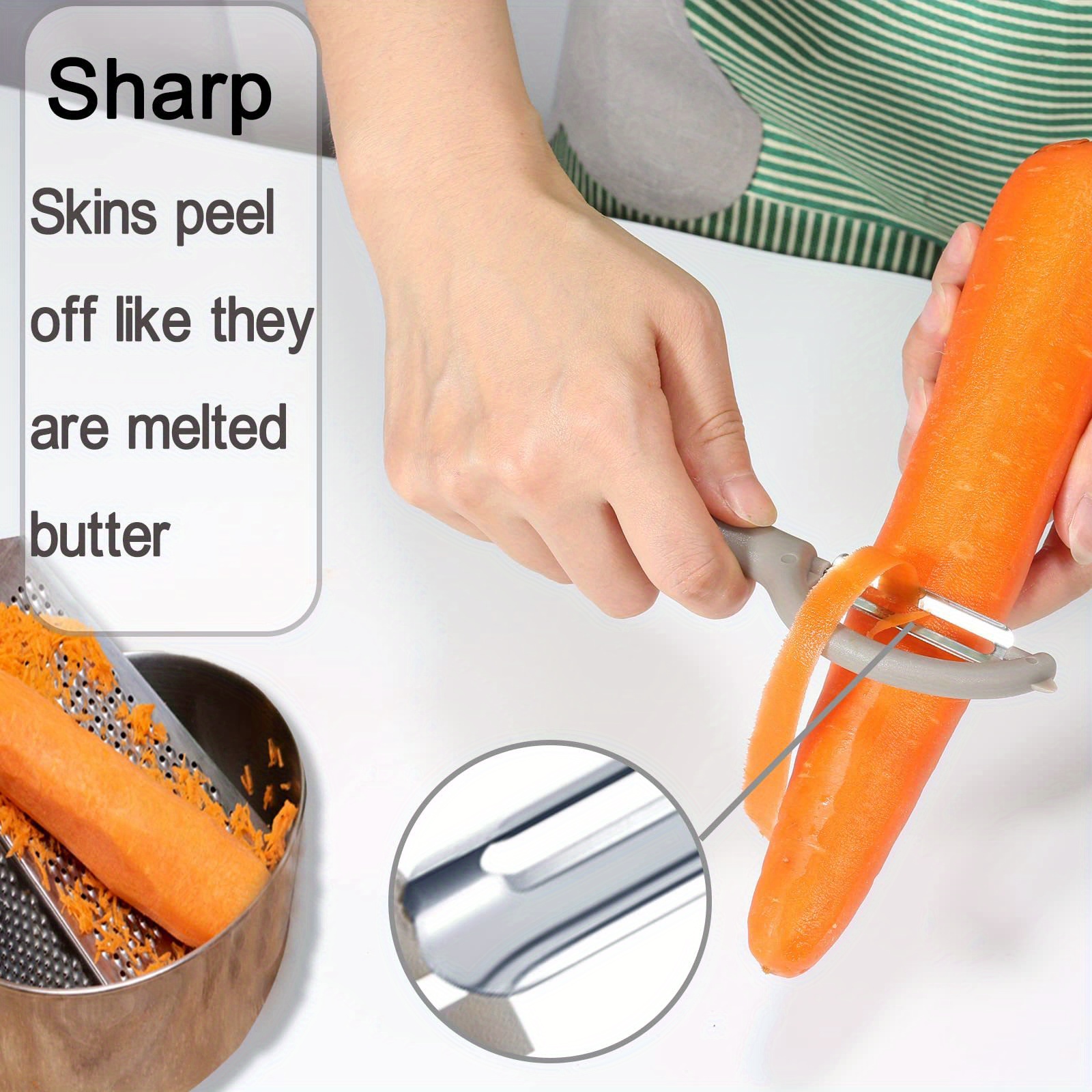 Peeler Steel Blades - Temu Norway