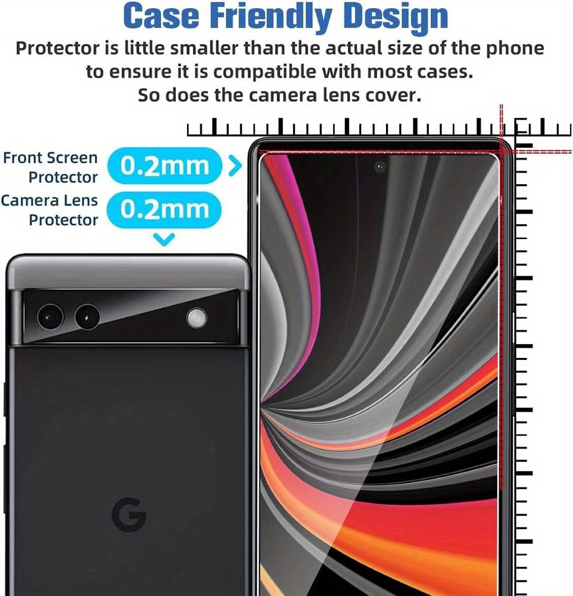 3+ ] glass screen protector camera protector 9h - Temu United Arab Emirates