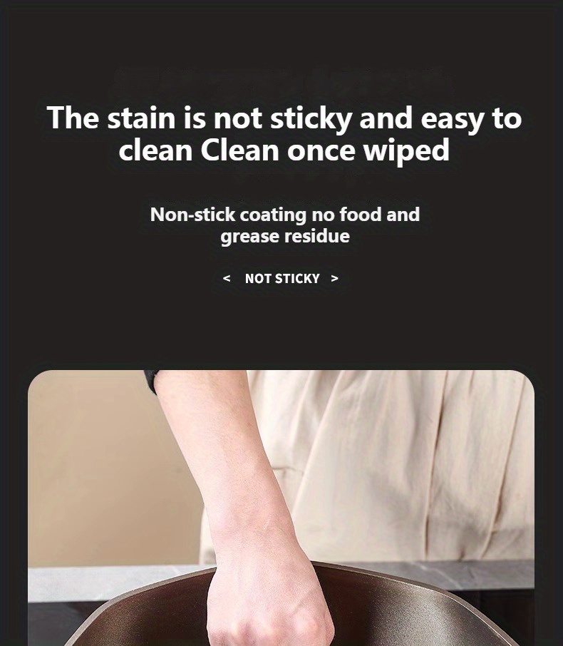 titanium non stick household frying pan octagonal - Temu New Zealand