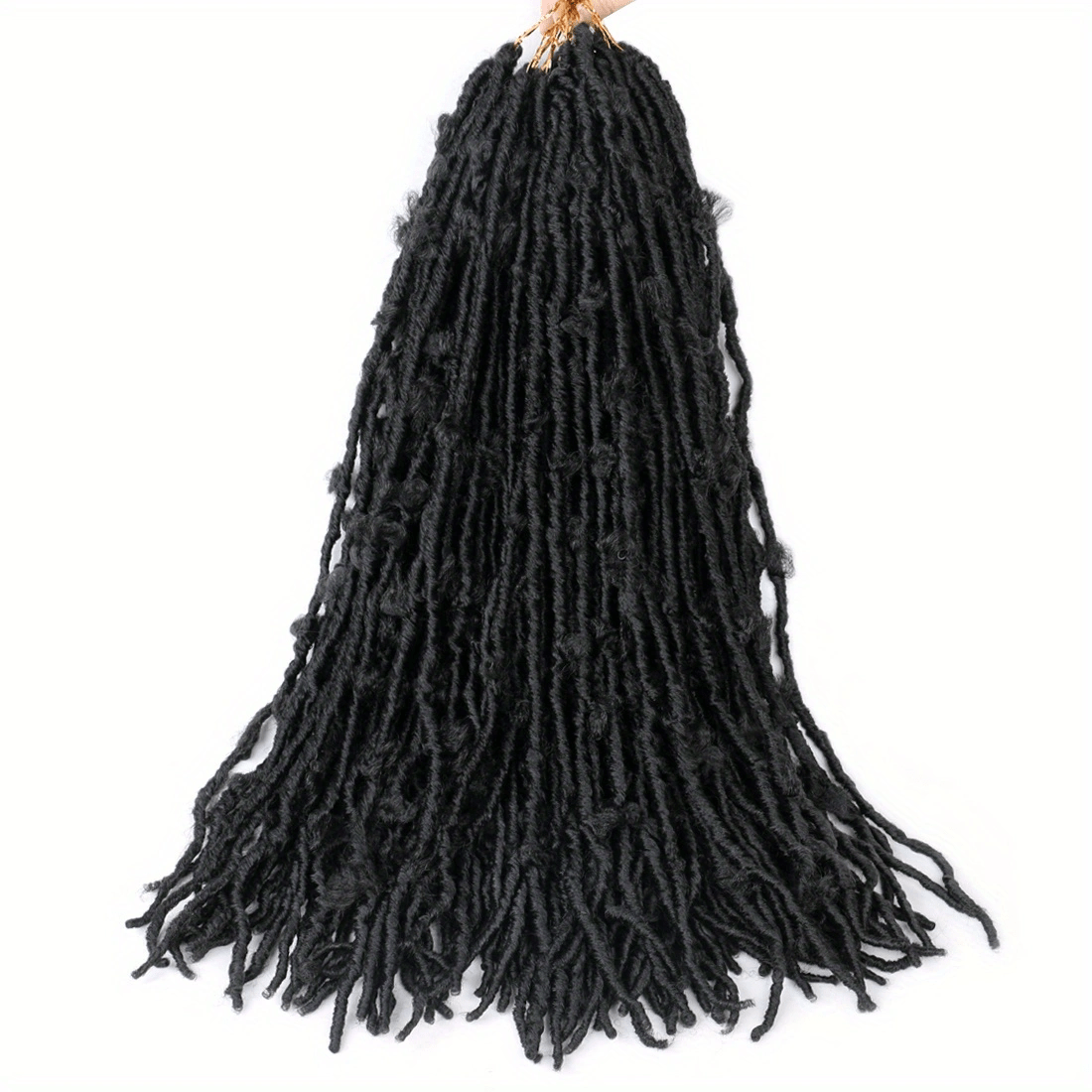 6 パック/24 インチ合成蝶 Locs かぎ針編みヘアディ ト蝶 Locs かぎ針編み三つ編み女神プレループボブ - Temu Japan