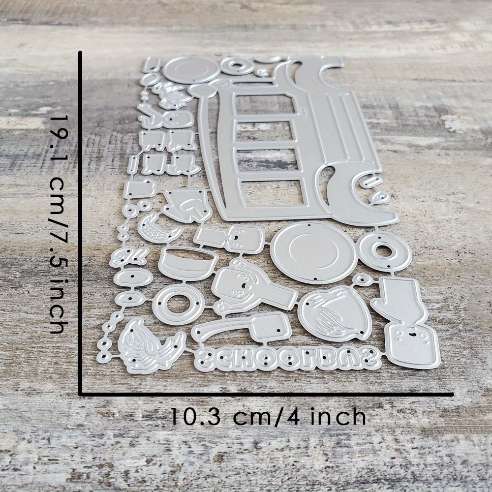 Catlove School Bus Metal Cutting Dies Mold - Temu Canada
