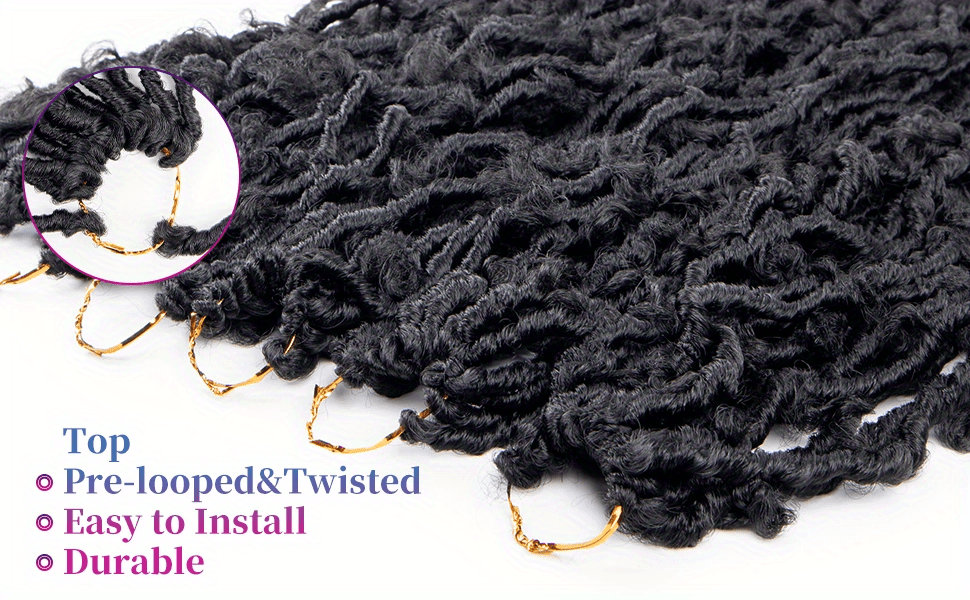 Faux Butterfly Crochet Hair Extensions Super Long New - Temu United