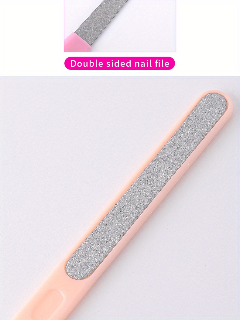 Nail File Double sided Nail File Nail Rubbing Strip Nail - Temu Netherlands