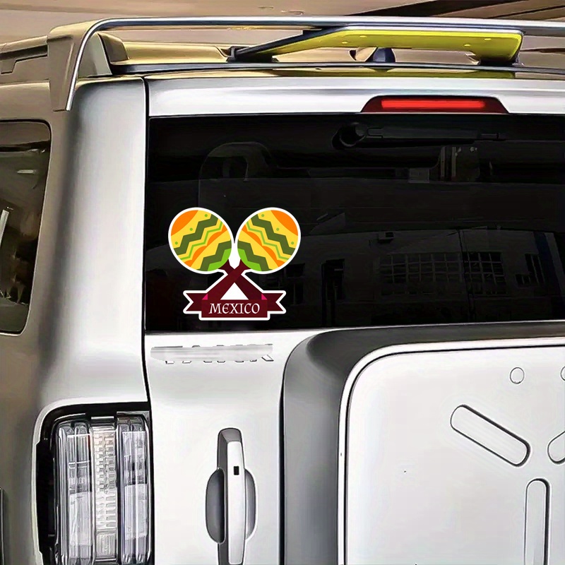 Mexican Day Of The Dead Moto Car Reflective Sticker, Diy Motorcycle ...