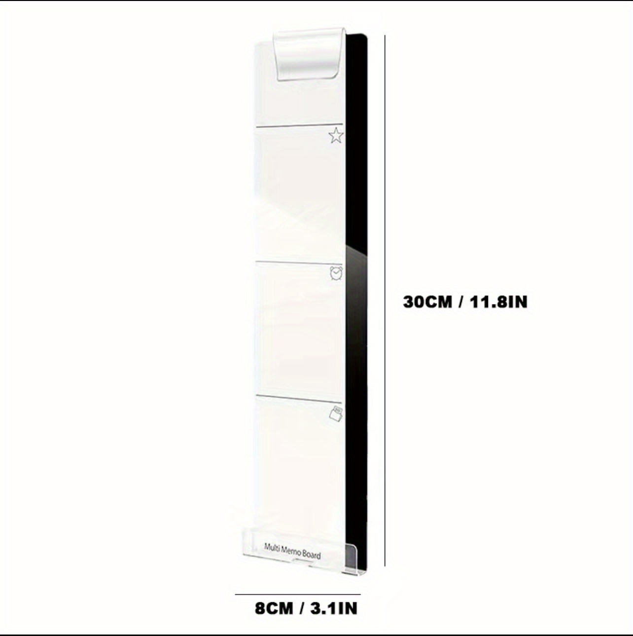 Display Message Board Screen Side Convenience Sticker - Temu