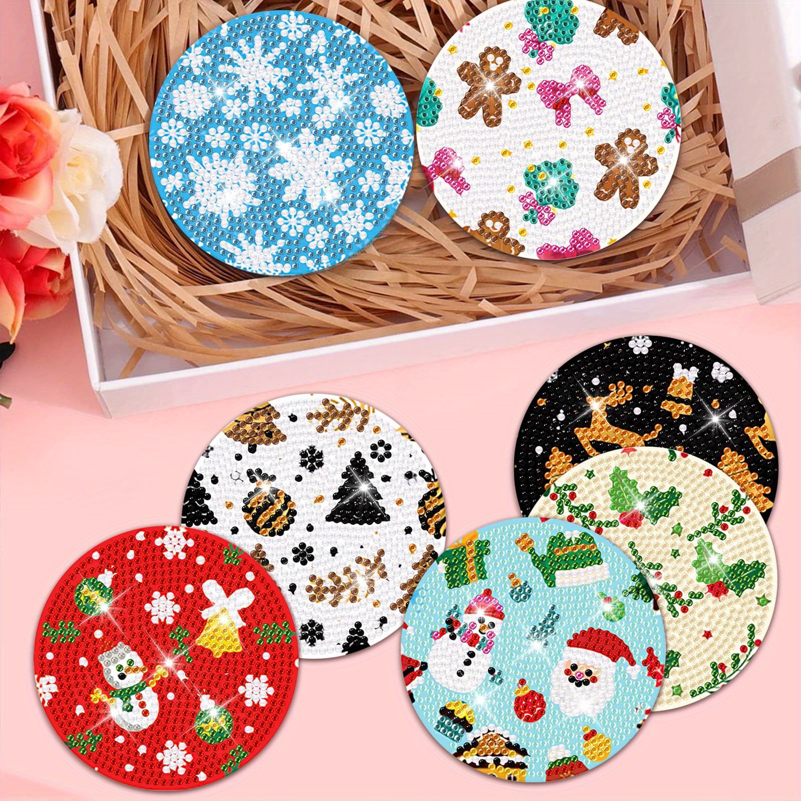 Verse Diamond Art Coasters Diamond Painting Coasters Kits - Temu Australia