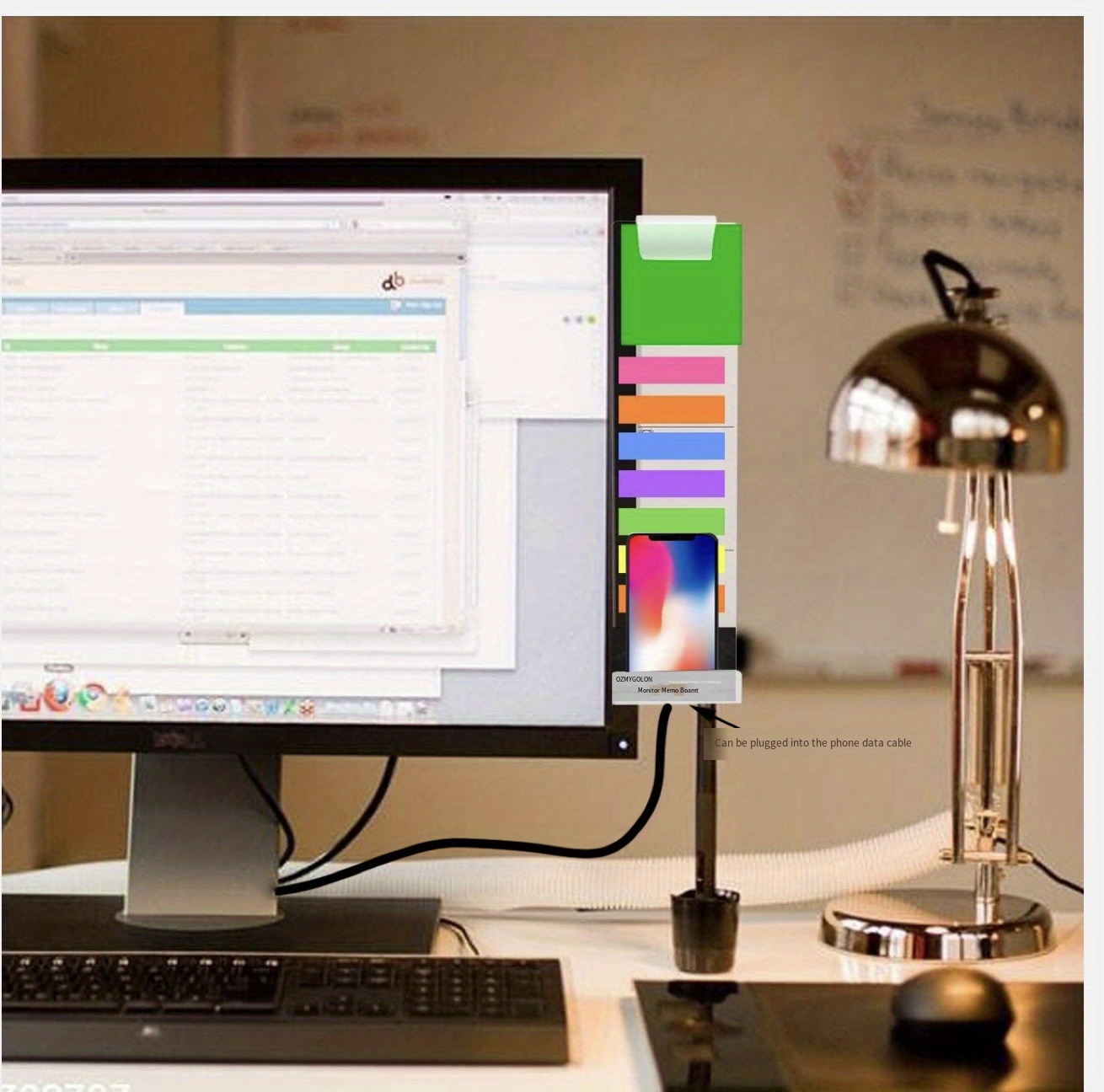 Display Message Board Screen Side Convenience Sticker - Temu