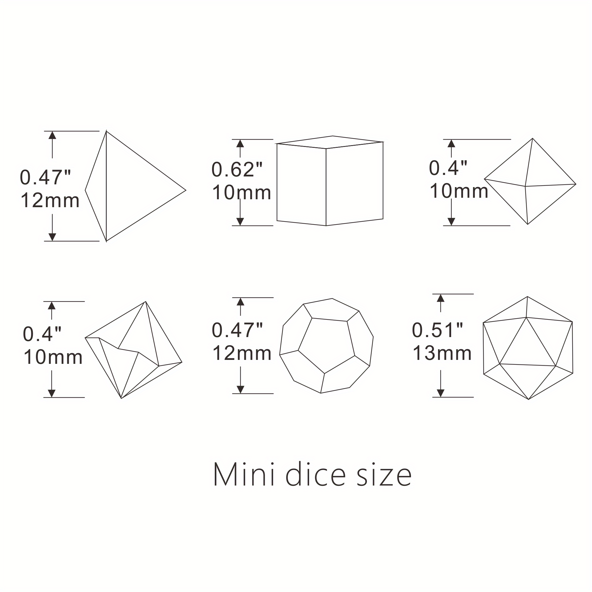 Mini Size Acrylic Inlaid Golden Foil Board Game Dice - Temu