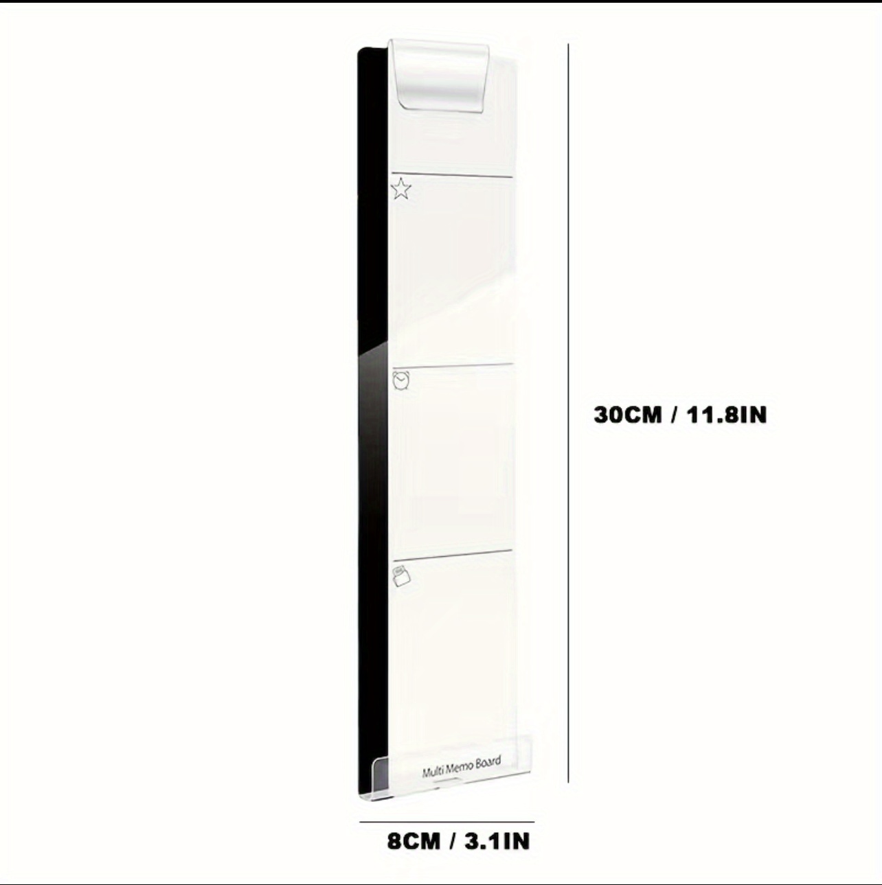 Display Message Board Screen Side Convenience Sticker - Temu