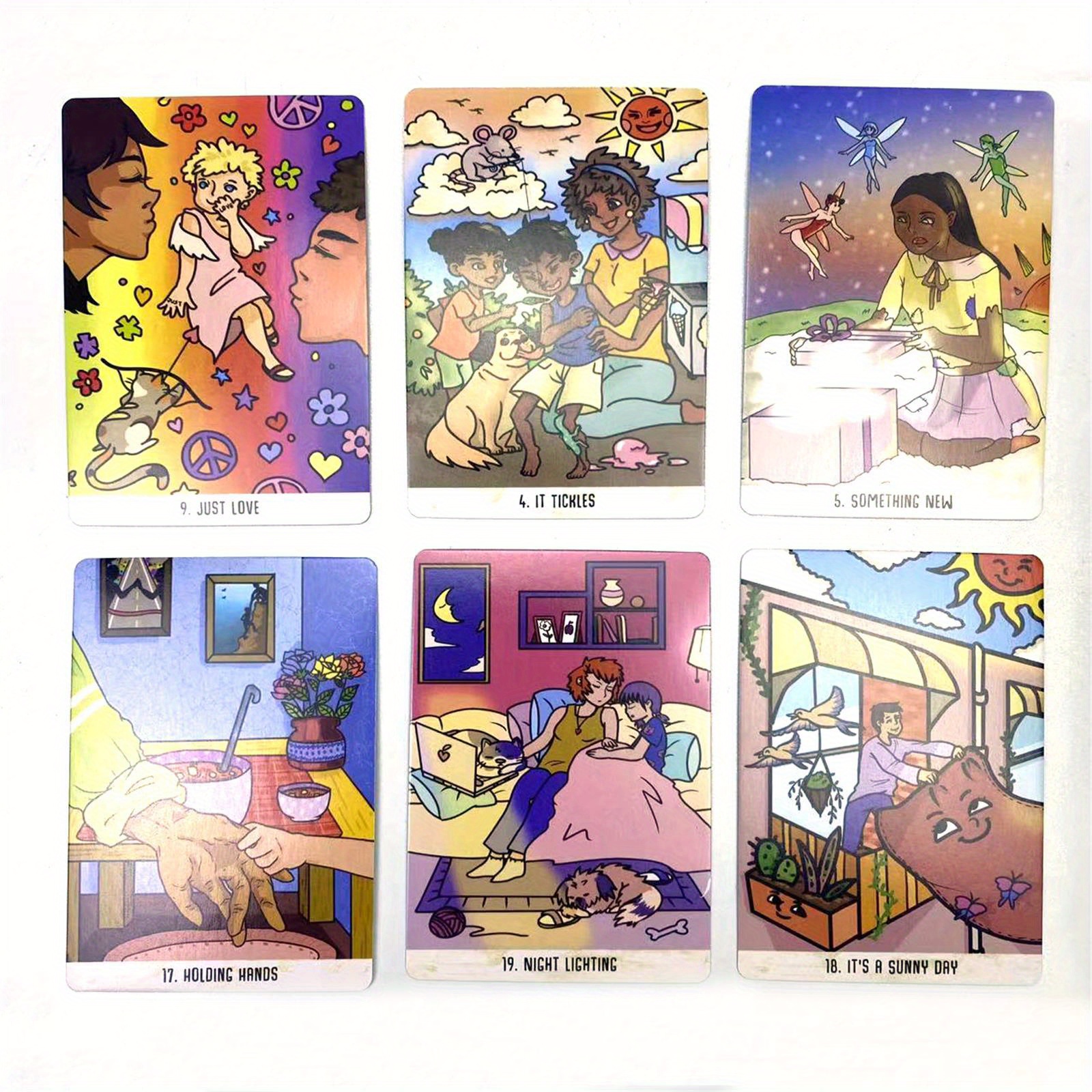 Happy Little Things Oracle Cards, Board Game - Temu