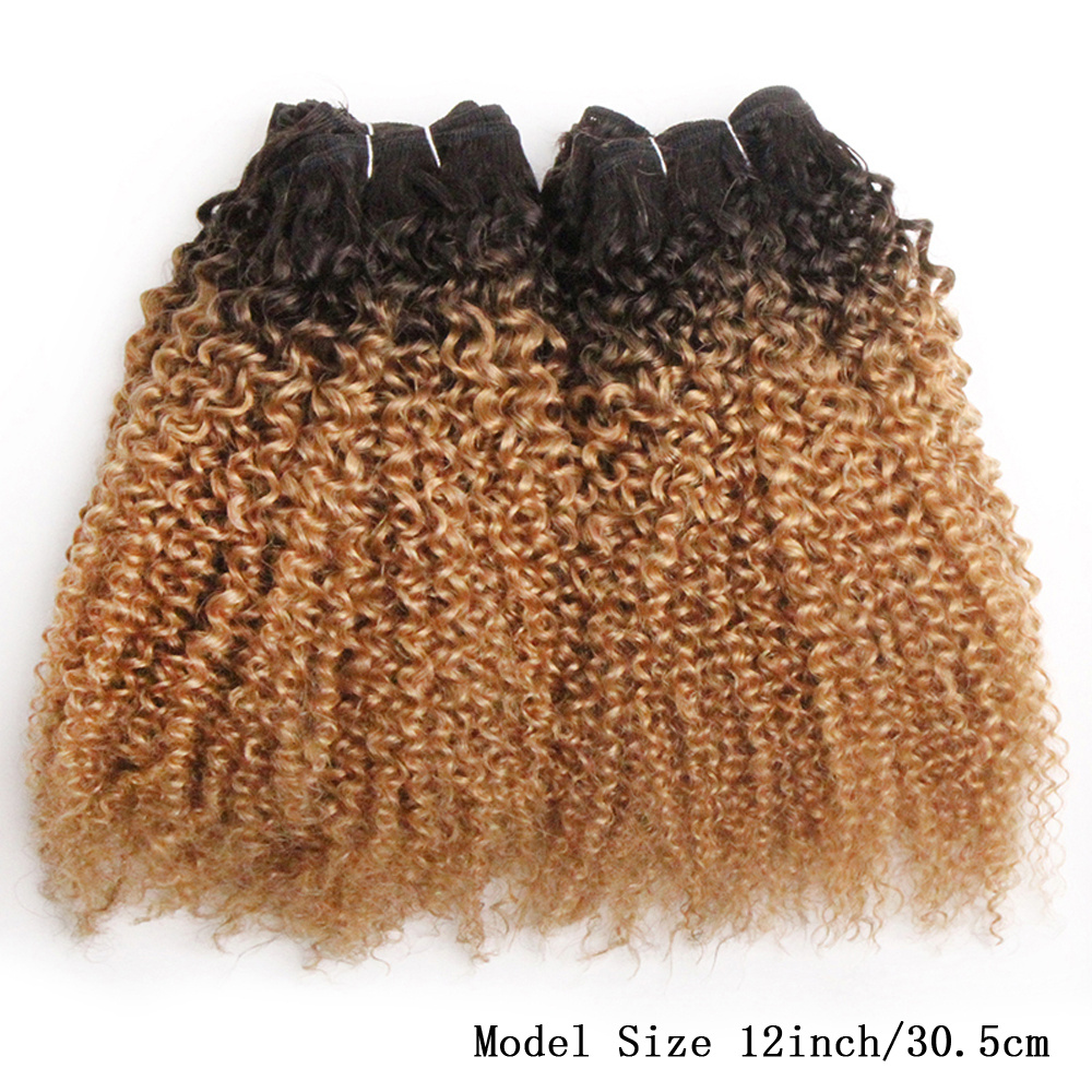 Brazilian Curl Human Hair Bundles Double Drawn Curly - Temu Australia