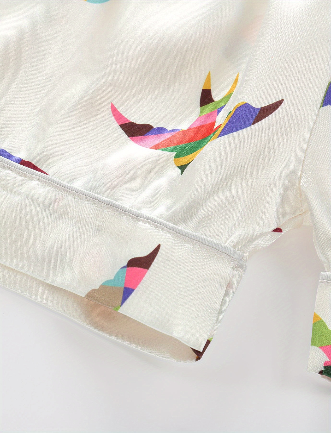 Toddler Kid's Satin Pajamas Short Sleeve Top Shorts Set - Temu Norway