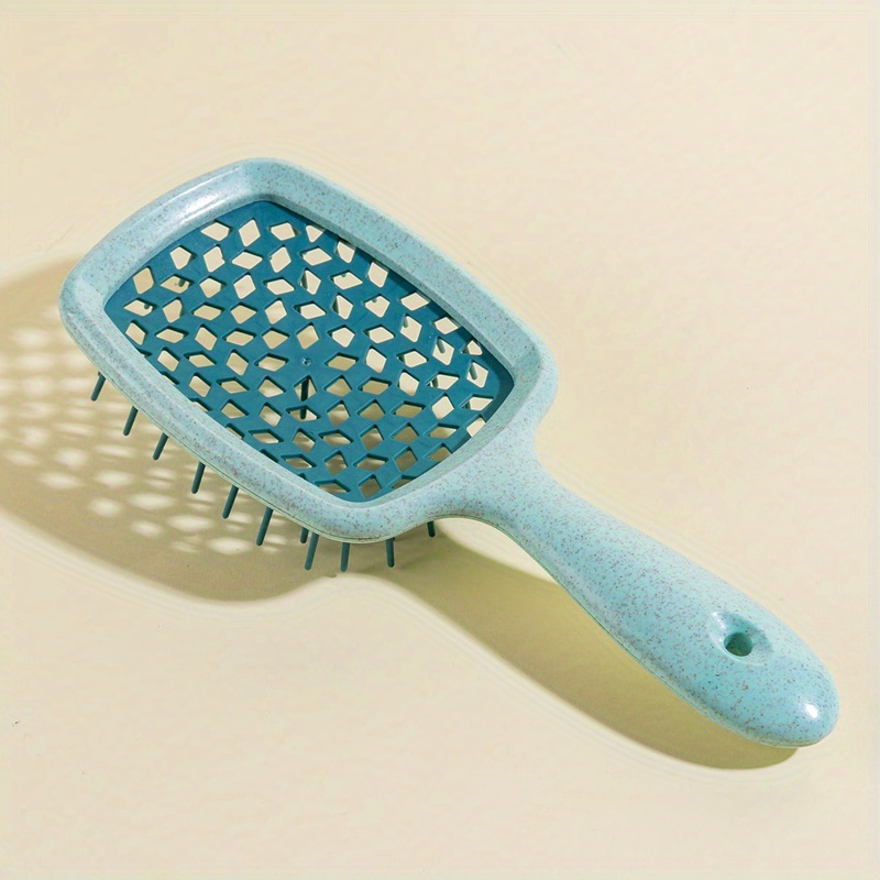 Scalp Massage Hair Comb Hollow Detangling Hair Brush Hair - Temu