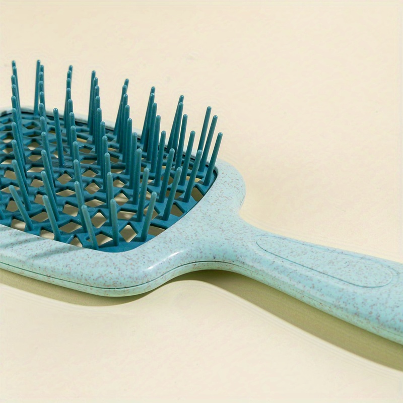 Scalp Massage Hair Comb Hollow Detangling Hair Brush Hair - Temu