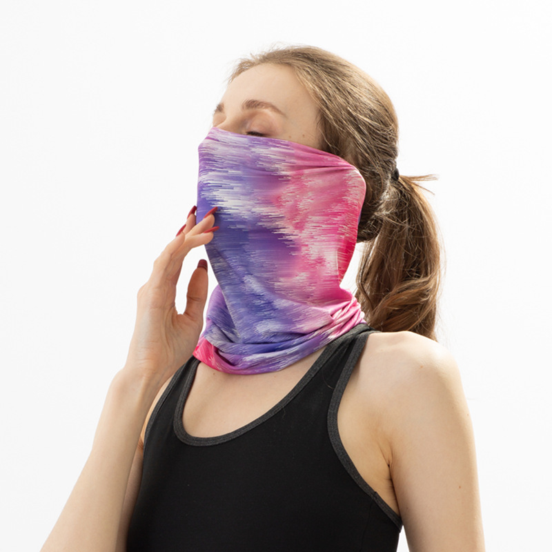 Sunscreen Viscose Headscarf Neck Guard For Cycling Outdoor - Temu Canada