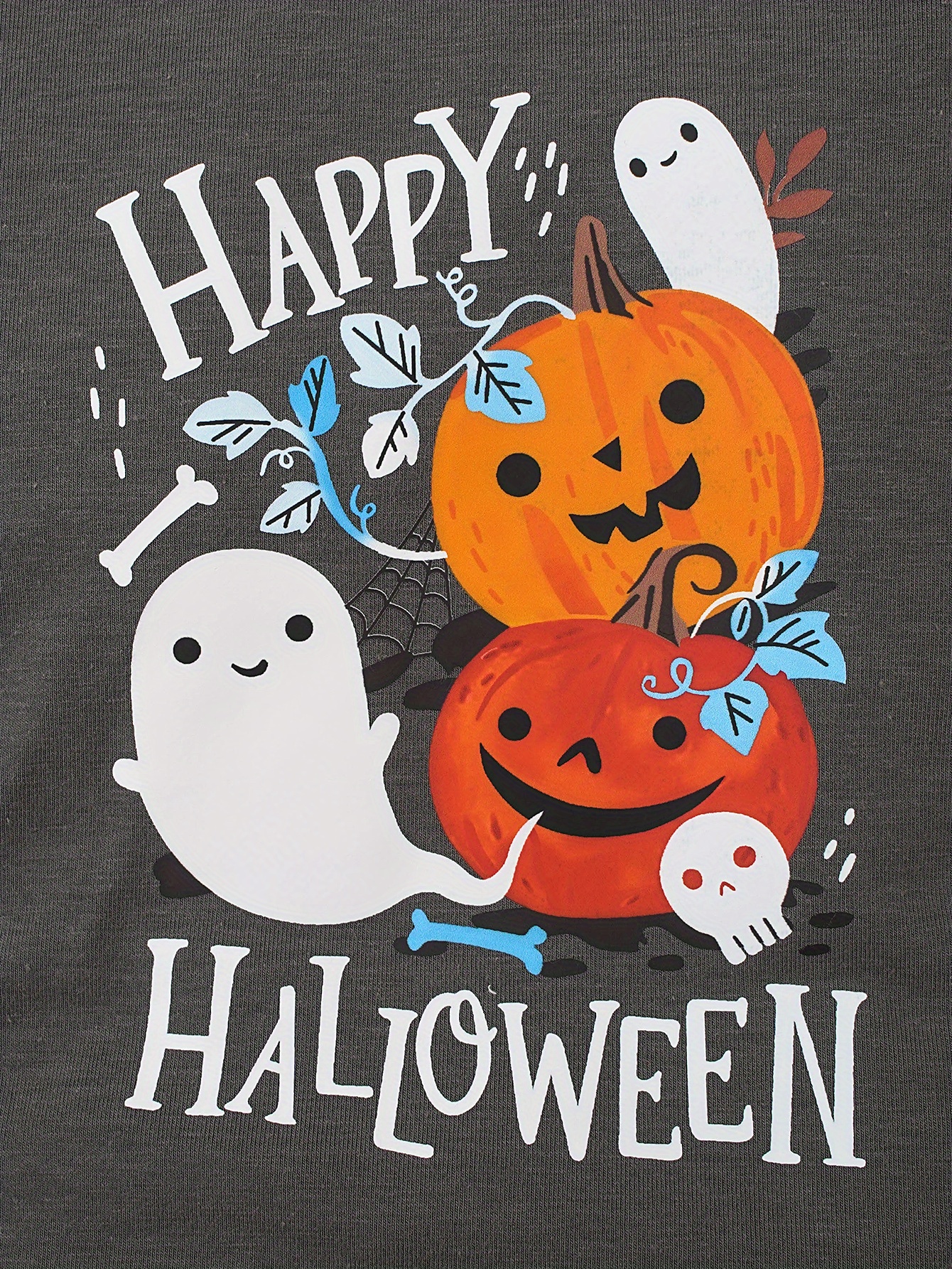 Baby Halloween Hot Pumpkin Print Cute Outfit Party Flared - Temu Norway