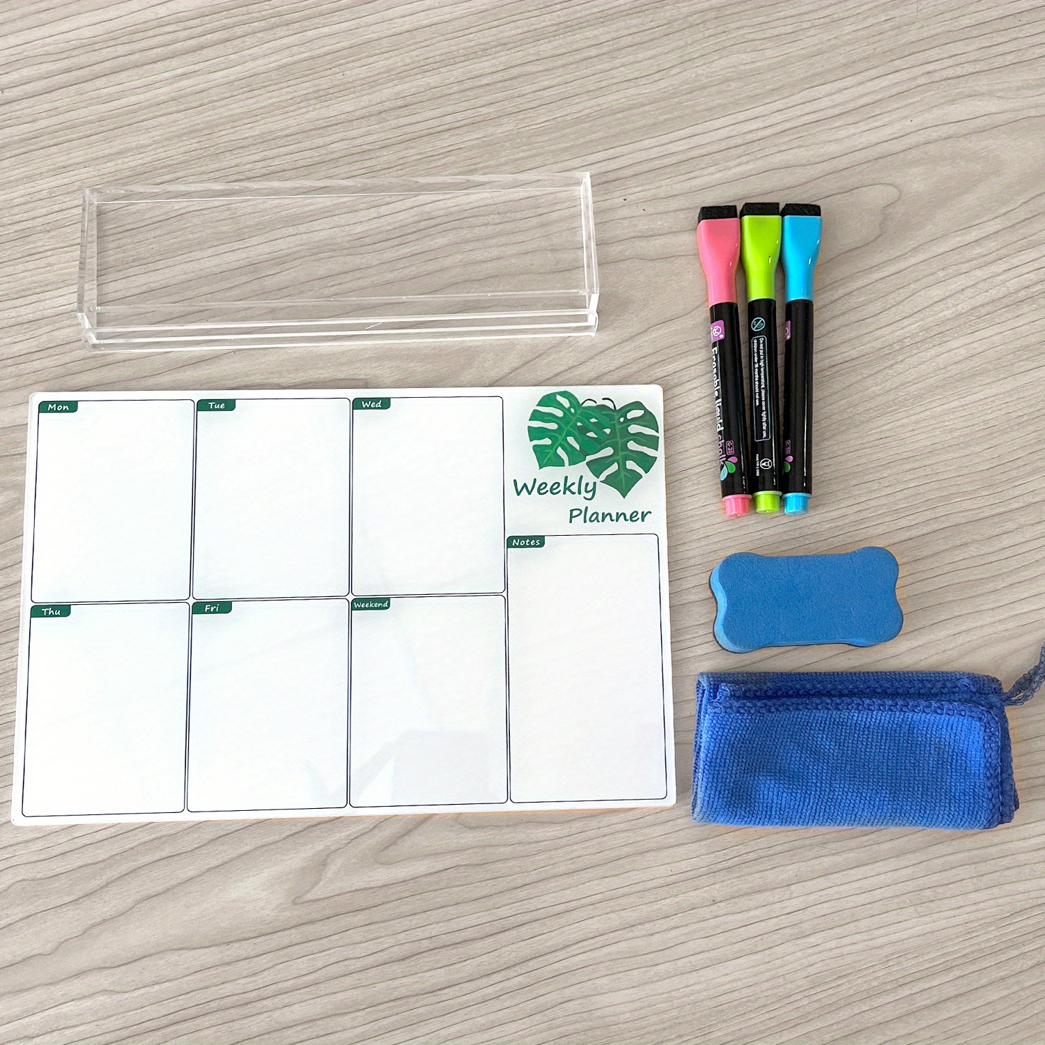 Desktop Dry Erase Board, Small Dry Erase Whiteboard With Stand, Desk ...