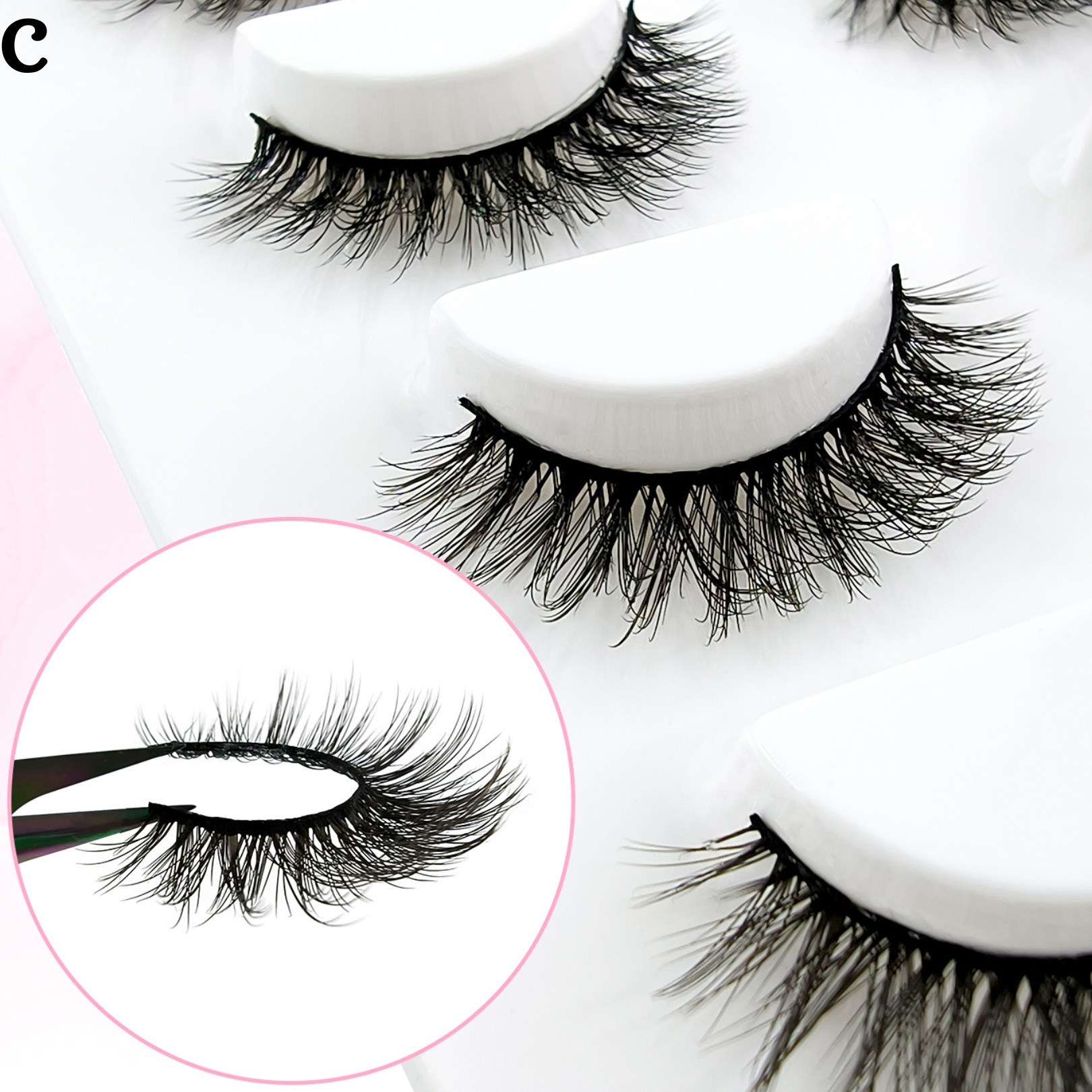 5 Ciglia Finte In Pelliccia Mink Lunghe - Temu Italy