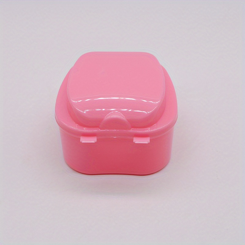 Denture Bath Case Cup Box Holder Cleaner False Teeth Storage - Temu ...