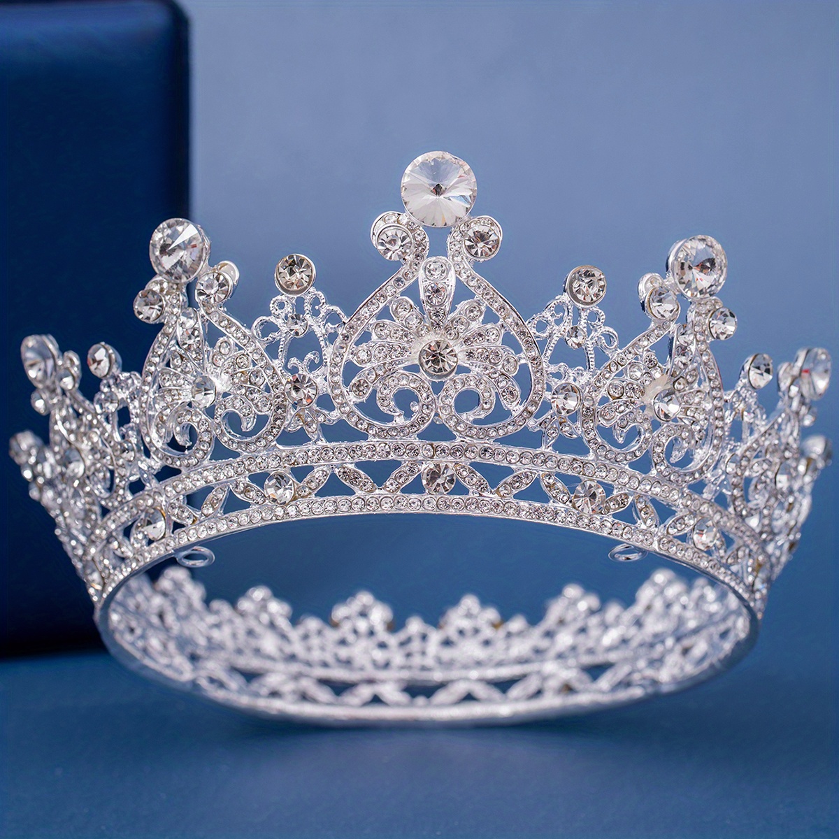 Delicate Glamorous Princess Queen Royal Style Tiara Premium - Temu ...