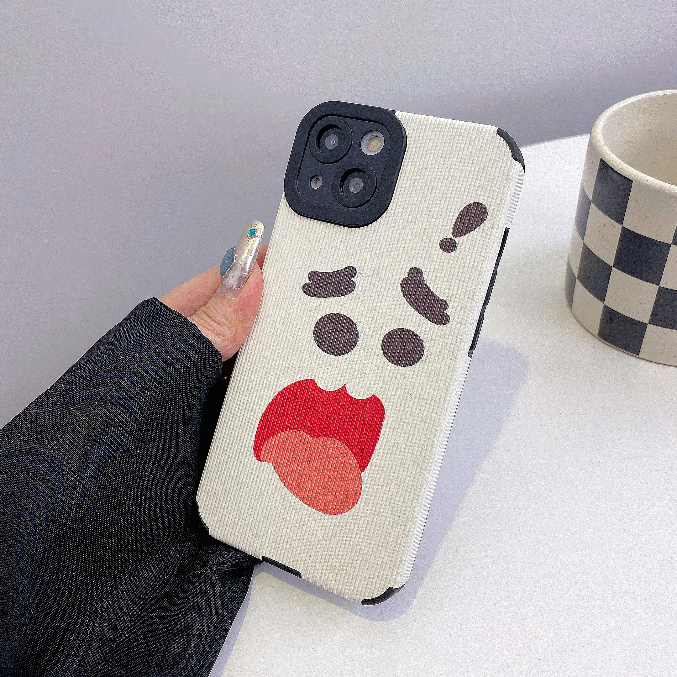 Pupil Shadow Mask Funny Phone Case Iphone 11 12 - Temu Australia