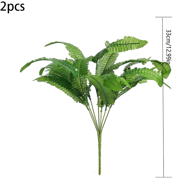 2pcs Plastic Simulation Bushes Table Centerpieces Arrangements Uv ...