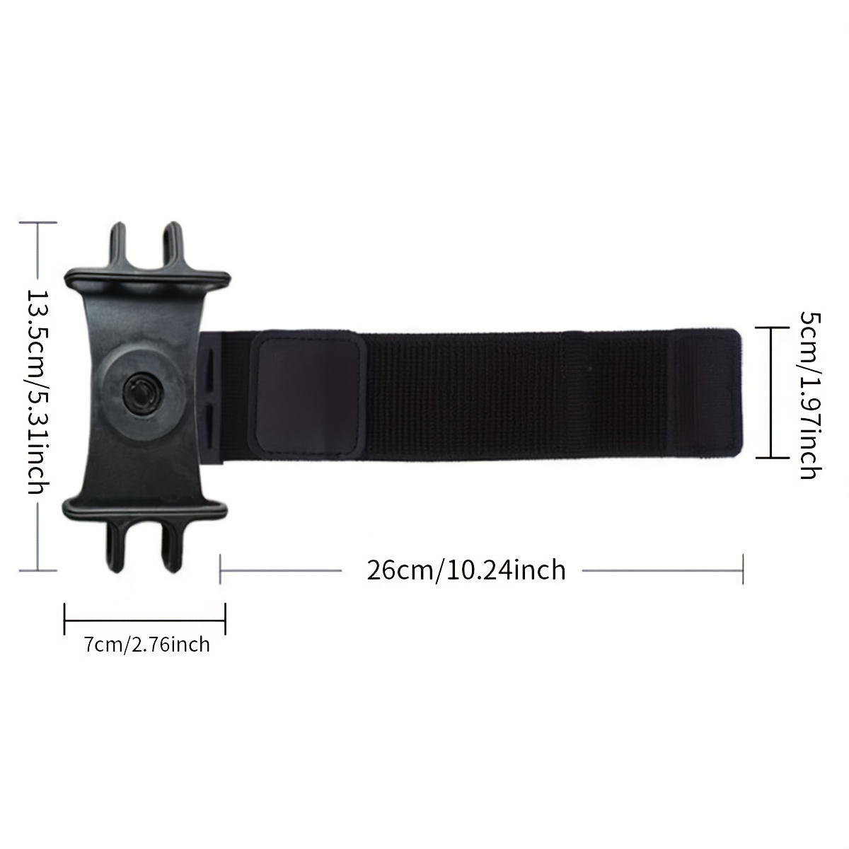 Universal Mobile Phone Holder Wrist Band Waterproof Swivel - Temu United