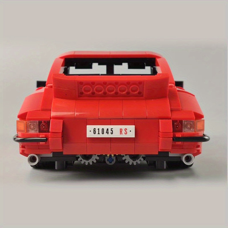 1429±pcs Red Vintage Sports Car Without Motor Building - Temu