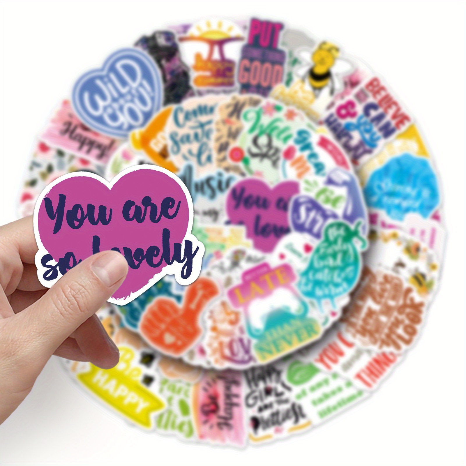 Learning Motto Inspirational English Graffiti Stickers - Temu Australia