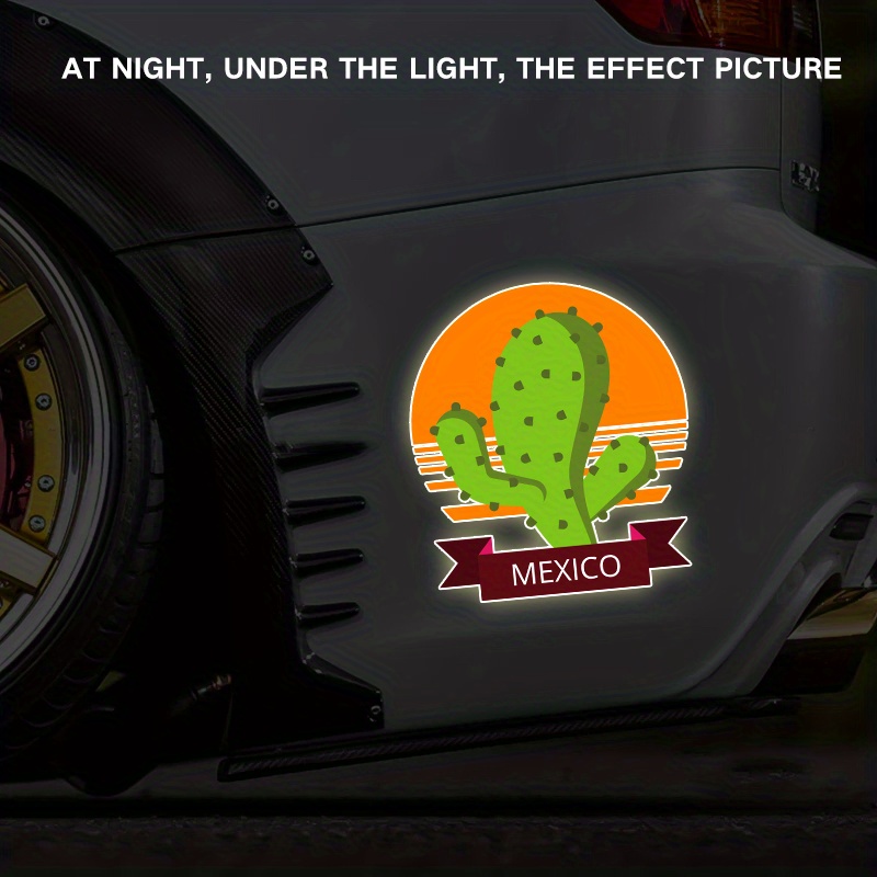 Mexican Day Of The Dead Moto Car Reflective Sticker, Diy Motorcycle ...