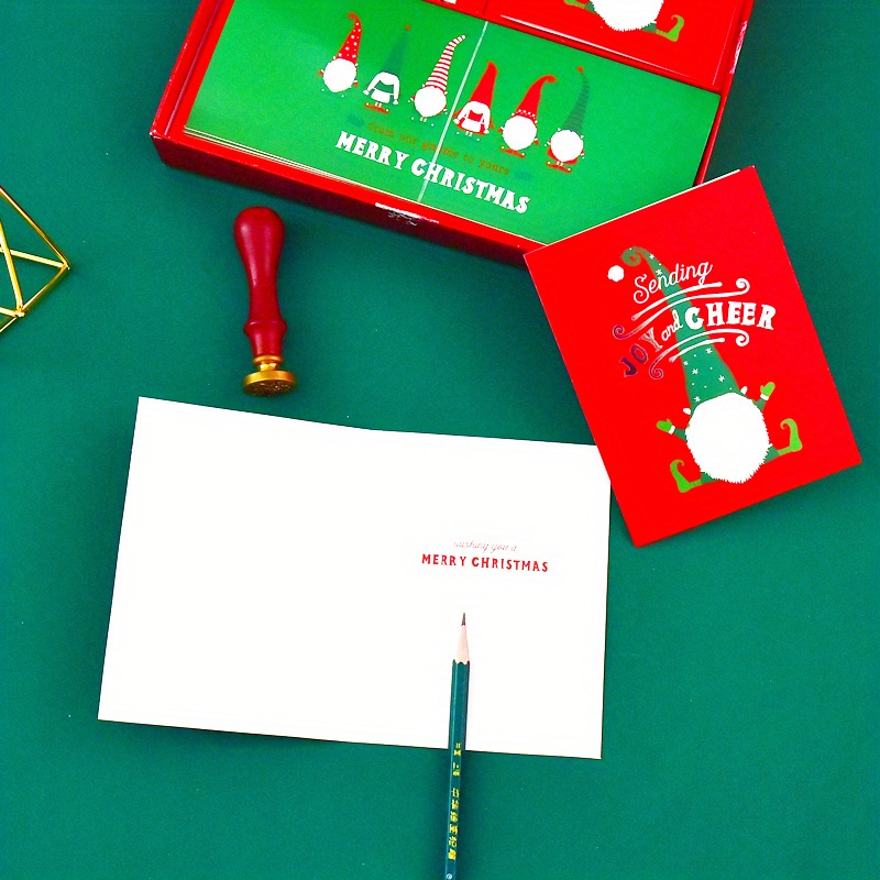 christmas decorations santa claus greeting cards - Temu Australia