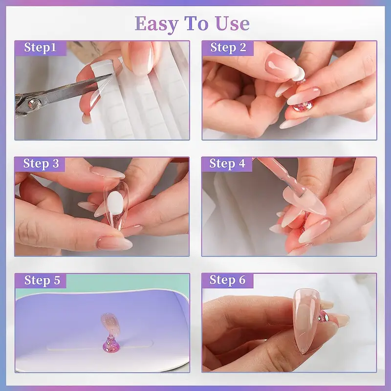 Gradient Aurora Nail Stand For Tips Acrylic Showing Shelves - Temu Gradient Aurora Nail Stand For Tips Acrylic Showing Shelves - Temu