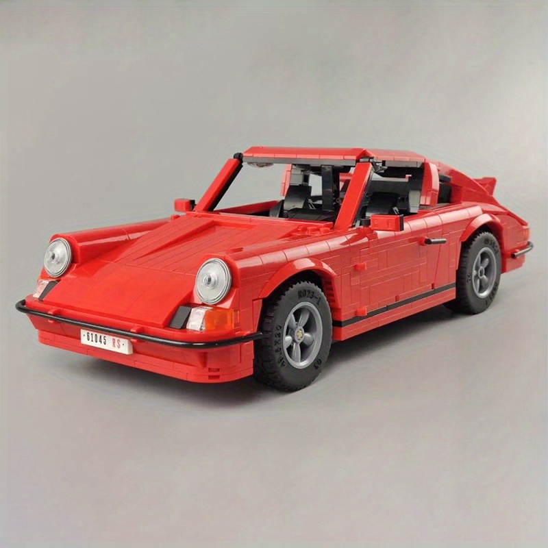 1429±pcs Red Vintage Sports Car Without Motor Building - Temu