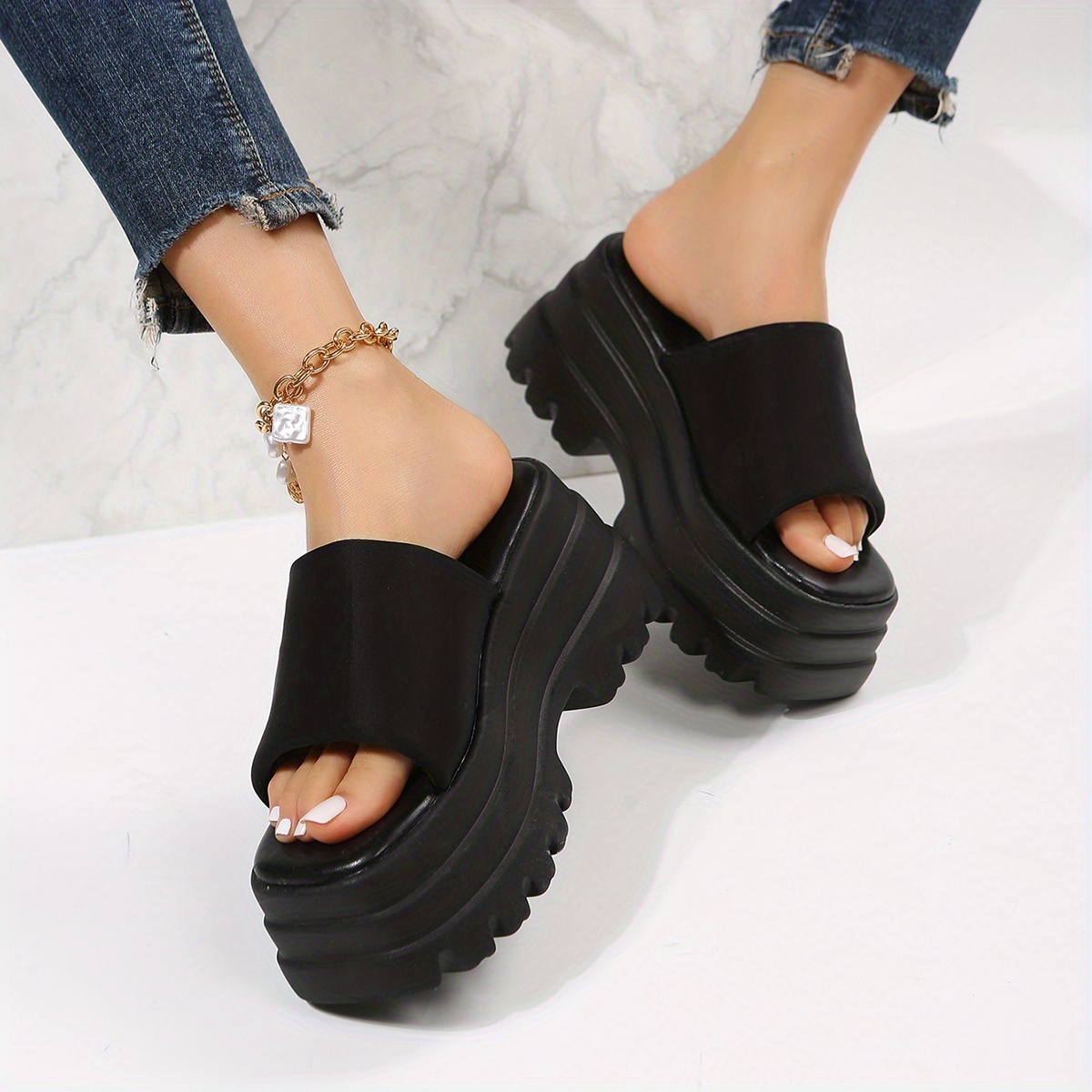 Women' Sandals Casual Square Toe - Temu Portugal