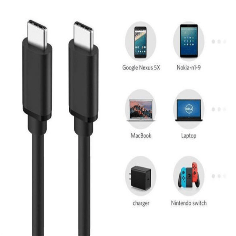 C to c Dual Head Type c Data Cable Pd Fast Charging - Temu