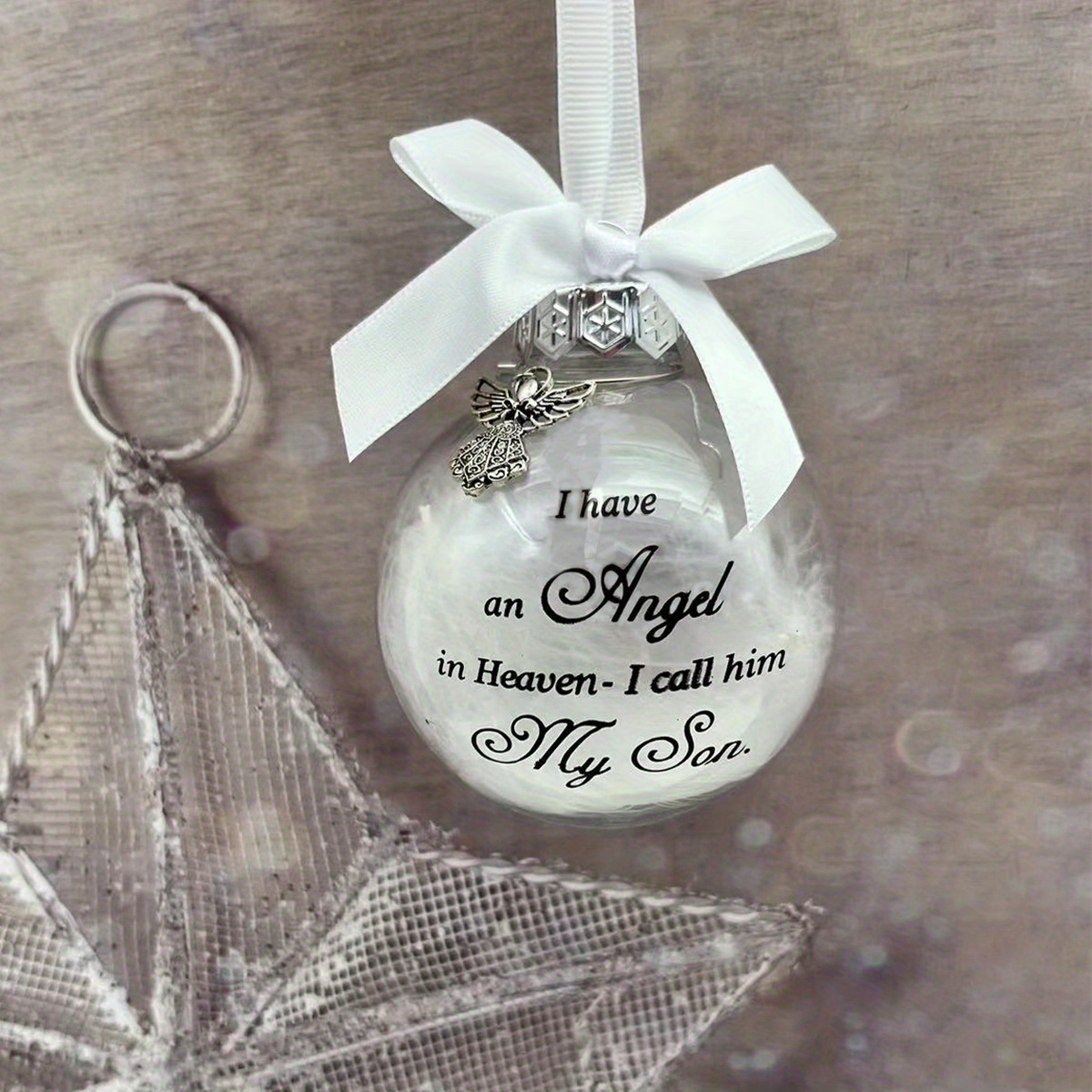 Angel In Heaven Name A Friend Ornament A Friend Souvenir - Temu