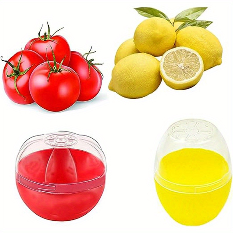 Mini Fruits Vegetables Sealed Box Refrigerator Separated - Temu