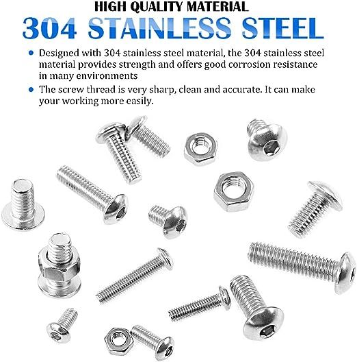 m4 m5 12.9 grade alloy steel socket cap screws nuts - Temu New Zealand