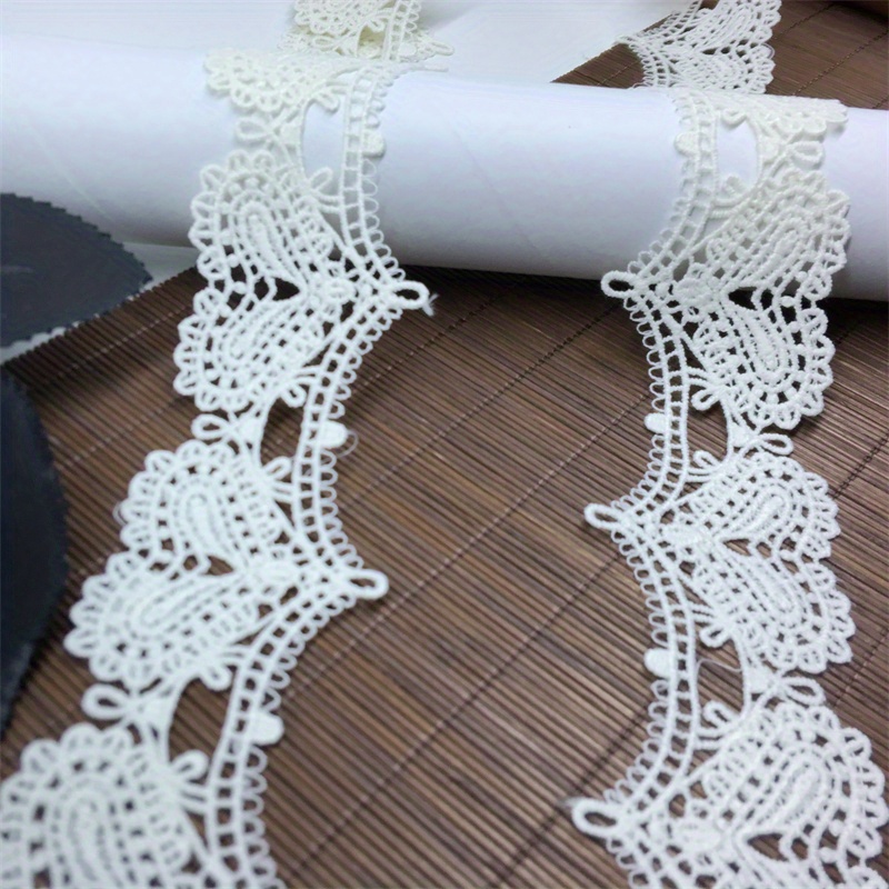 3yards White Lace Ribbon Trim Love shape Embroidered Lace - Temu Canada
